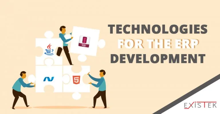 ERP Technologies List: What is Right for Your Project? | Existek Blog